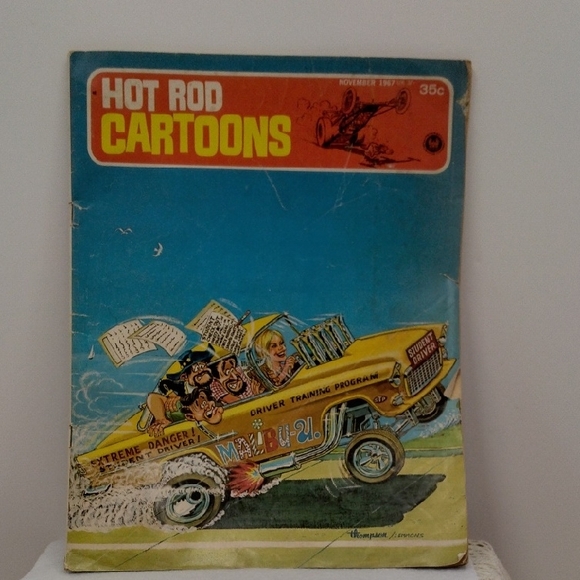 Hot Rod Cartoons | Toys | Hot Rod Cartoons Comic Book Vintage 967 ...